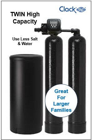 TWIN CLACK softener system USE LESS SALT! – Ontario Soft Water ...